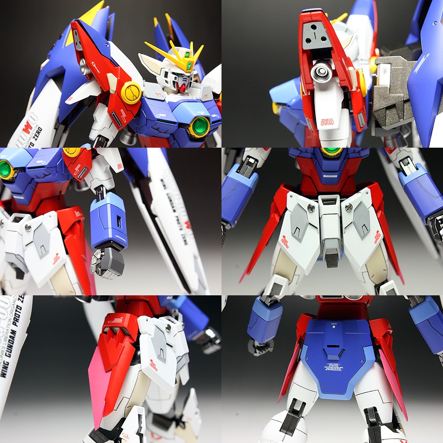 GUNDAM GUY: MG 1/100 Wing Gundam Proto Zero - Painted Build