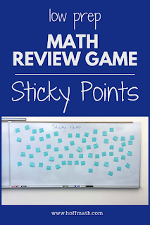 5 Engaging Math Review Games that Don't Require the Internet [Hoff Math]