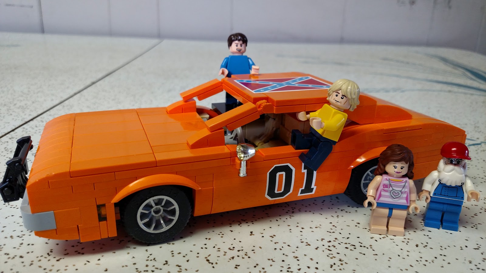 Dukes of Hazzard Collector: Announcement: Lego General Lee Building ...