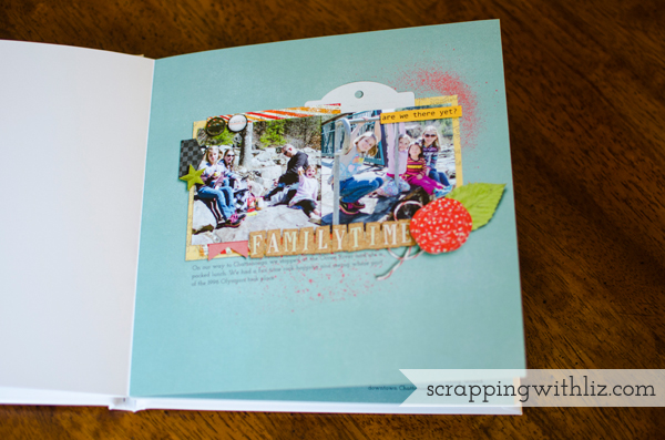 Quick 20 Page Album: Review & Tips / Scrapping with Liz
