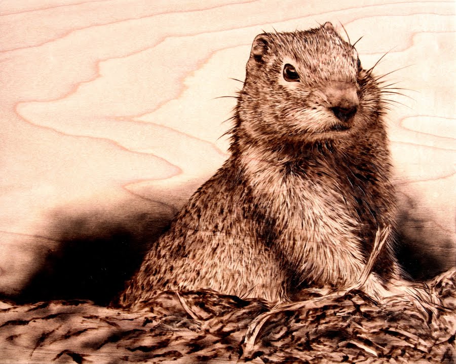 Simply Creative: Pyrography by Julie Bender