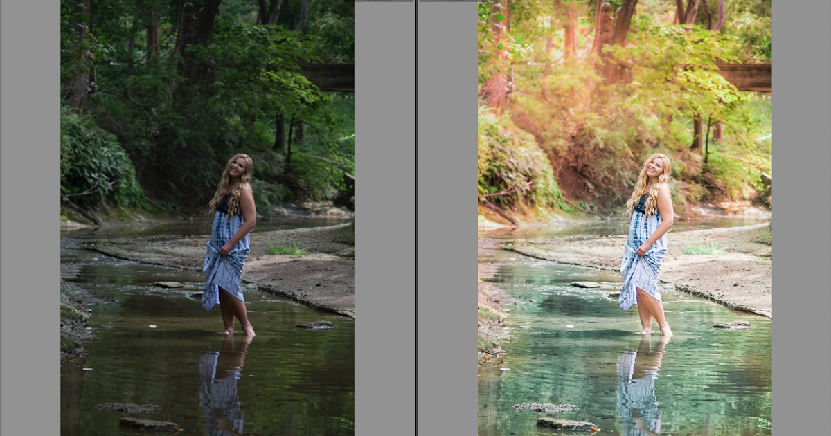 Before and After Editing in Lightroom with Video