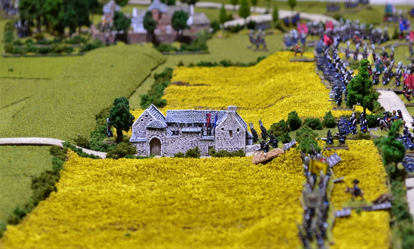 Grymauch's Solo Wargaming Blog : The Battle of Waterloo in 6mm Part 1