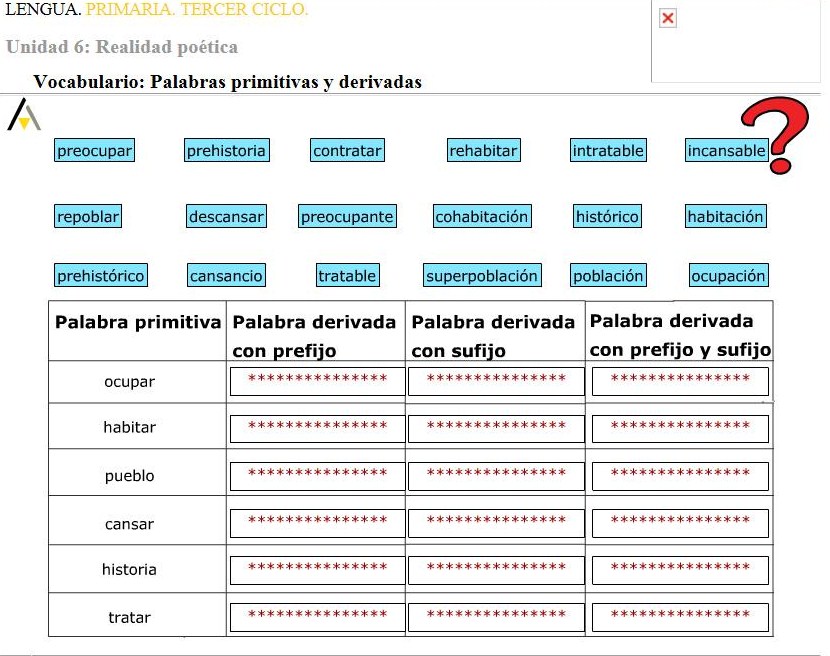 LEE Y ESCRIBE 5º : JUEGOS LENGUA VOCABULARIO