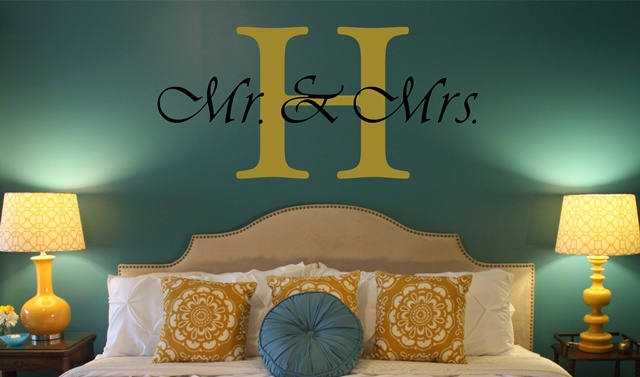 Decor Lust: I Now Pronounce You Mr & Mrs...