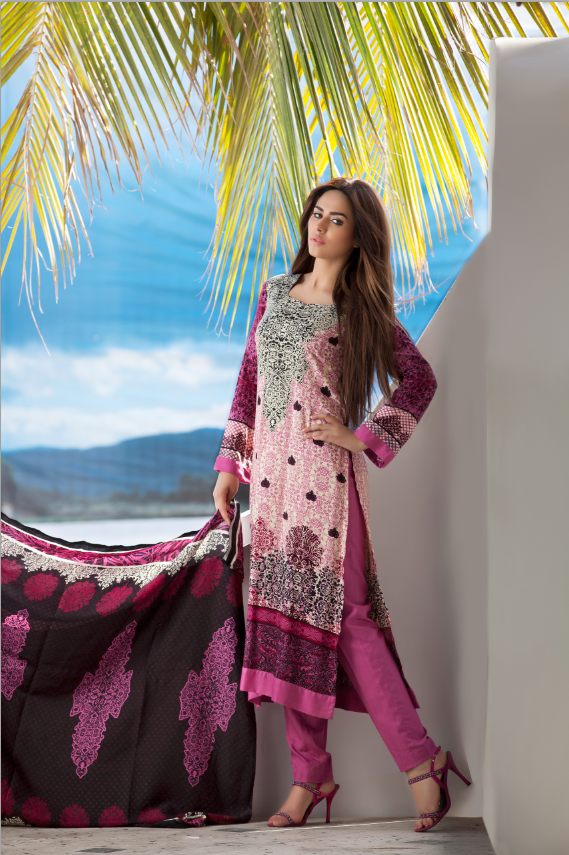 Firdous Lawn Collection 2013-2014 | Firdous ZTM Chilman Regular Lawn ...