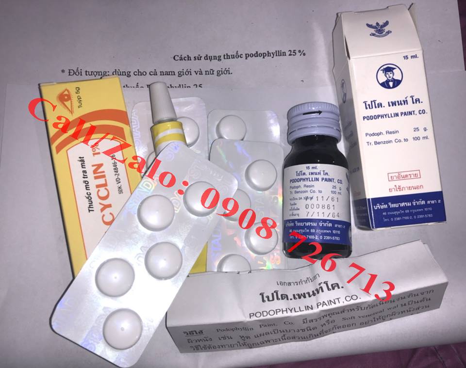 Nhà Thuốc Podophyllin25: Mua thuốc Podophyllin 25 tại Hà Tĩnh bôi rụng ...
