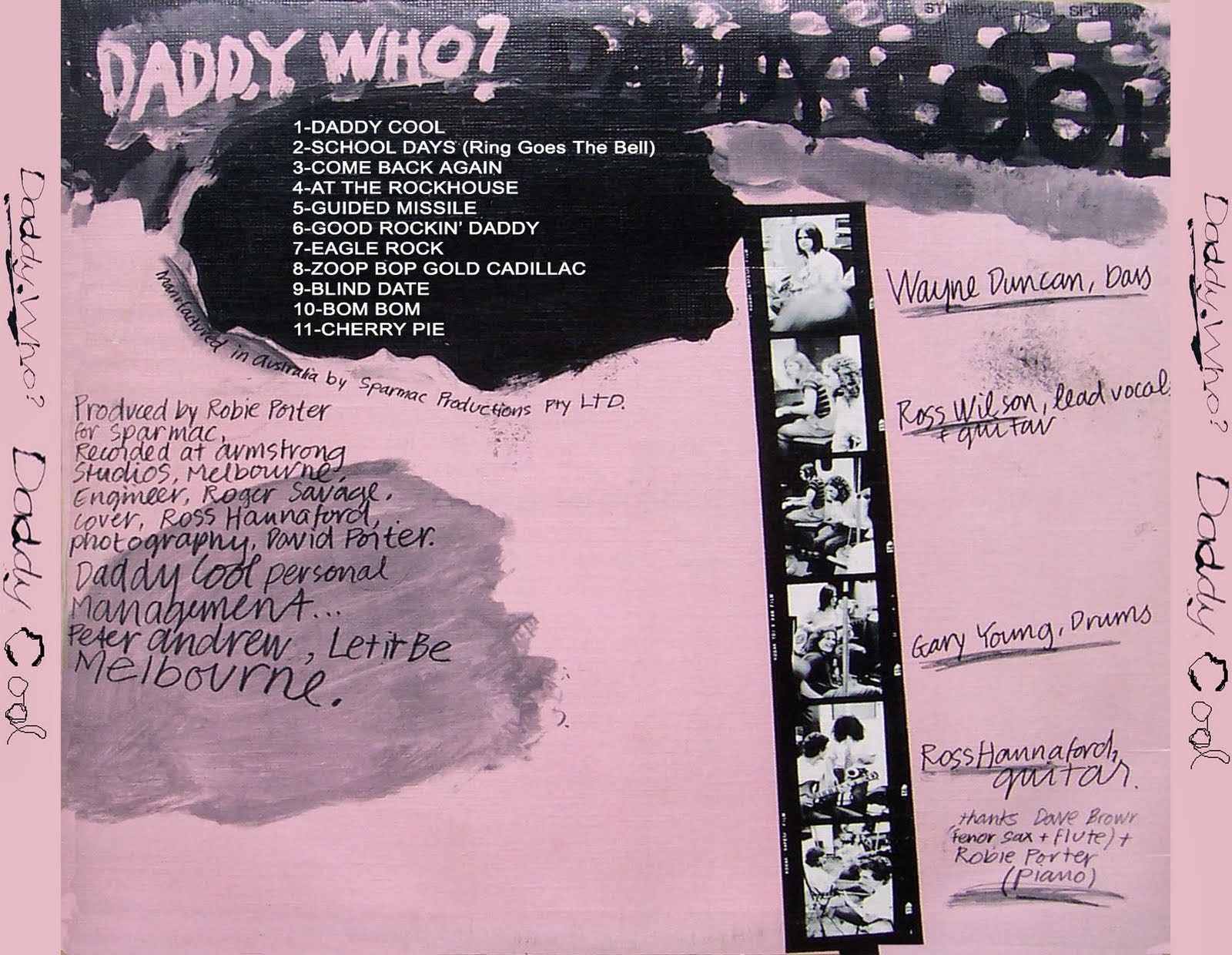 The Aussie Music Blog: Daddy Who Daddy Cool...all time classic best ...