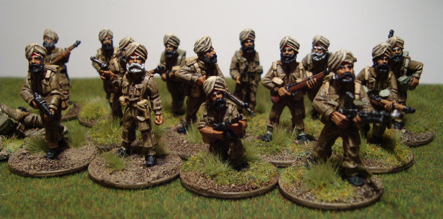 Forward Recon: WW2 28mm Sikhs