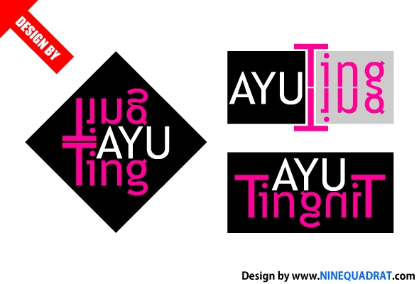Ninequadrat: Desain Logo Ayu Ting Ting