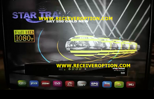 RECEIVER SOFTWARE: STAR TRACK SRT 550 GOLD NEW HD RECEIVER POWERVU KEY ...