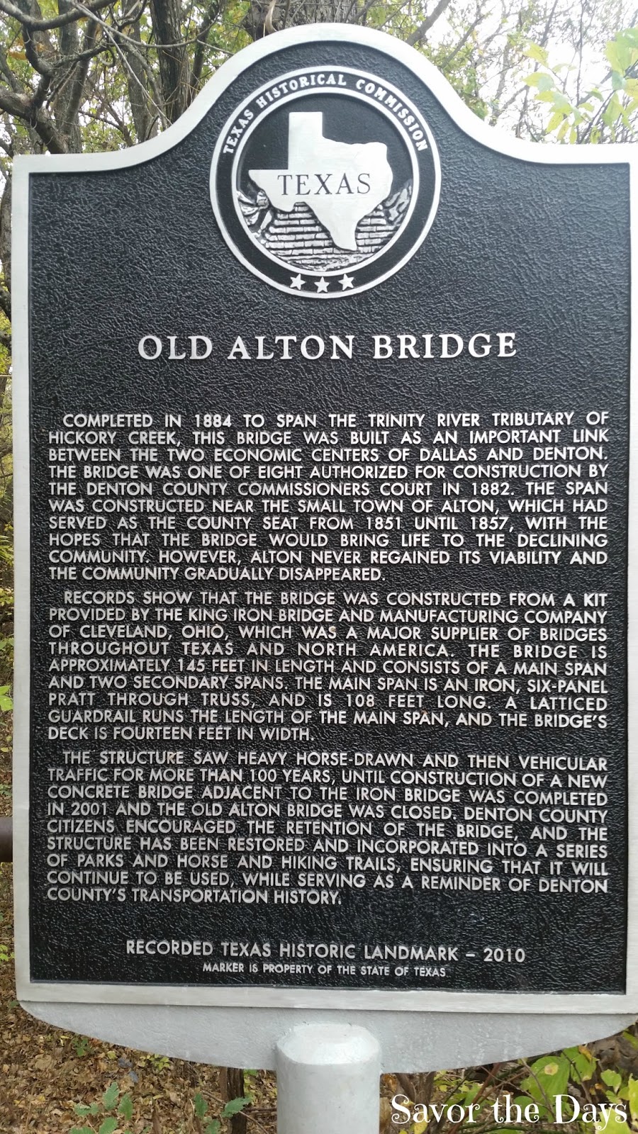 Savor The Days: Old Alton Bridge {Goatman Bridge}