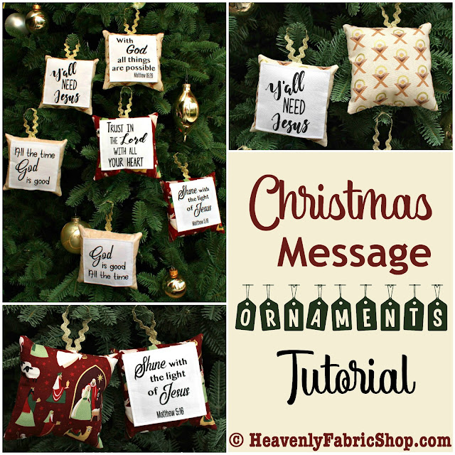 Sew Can Do: Quick & Easy Last Minute Christmas Sewing Tutorials Sew Can Do: Quick & Easy Last Minute Christmas Sewing Tutorials