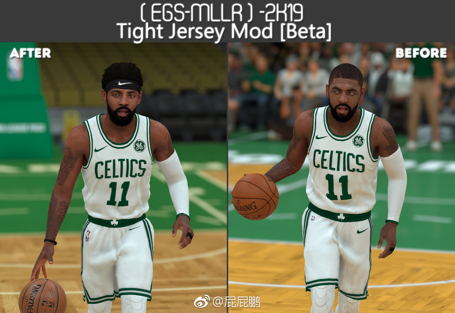NBA 2K19 Tight Jersey Mod by EGS-MLLR - Shuajota: NBA 2K22 Mods ...