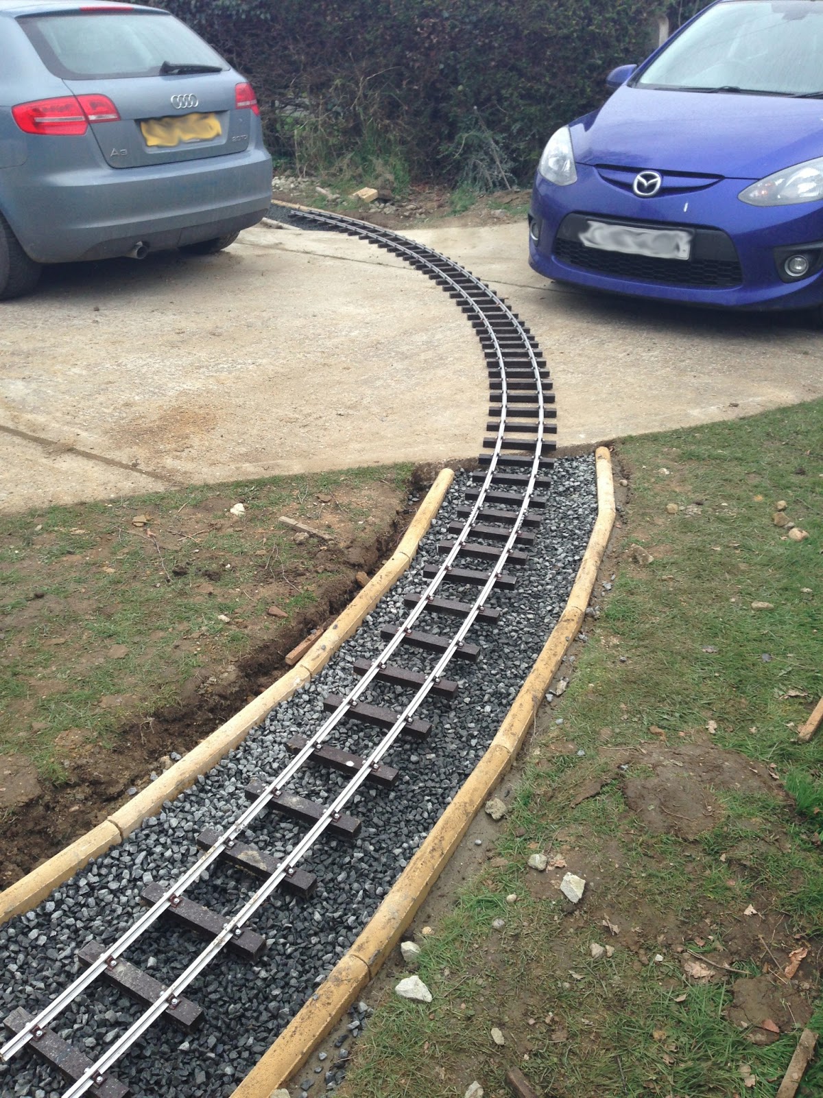 Great Woodchurch Railway: Construction