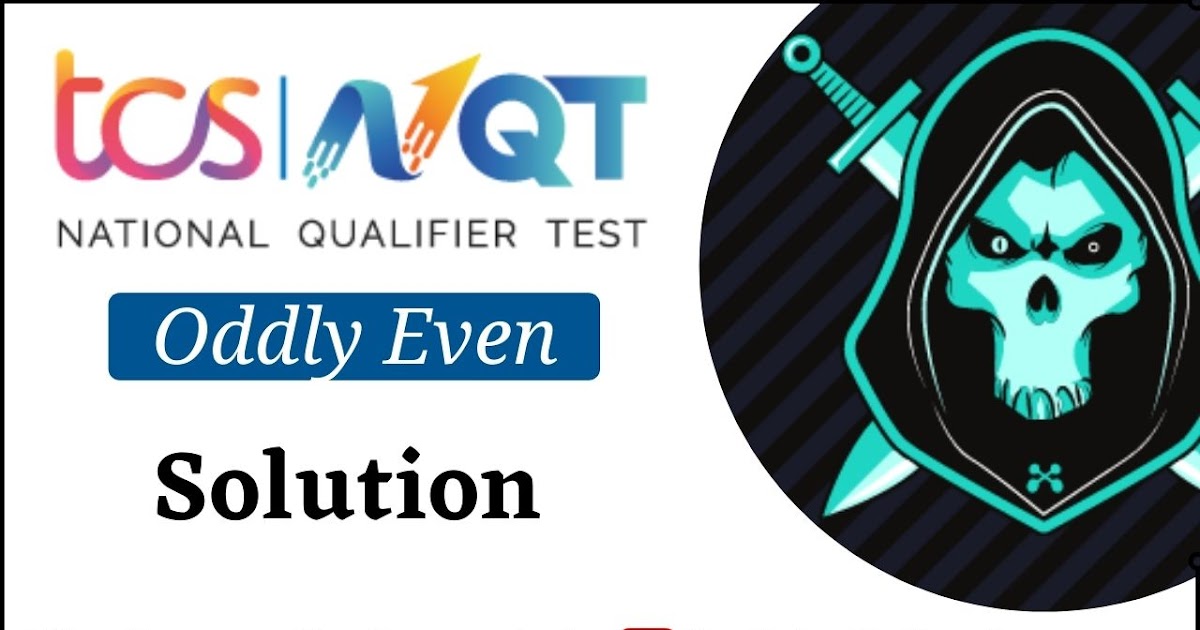 TCS NQT Oddly Even Coding Question Solution