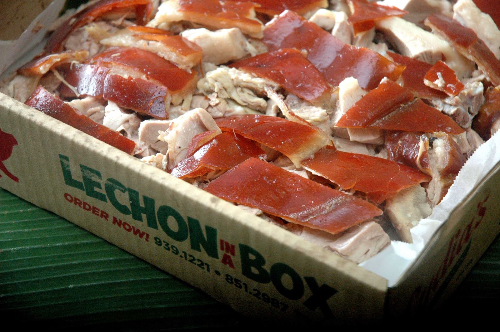 DUDE FOR FOOD: Happiness in a Box: The New Lechon-In-A-Box by Lydia's ...
