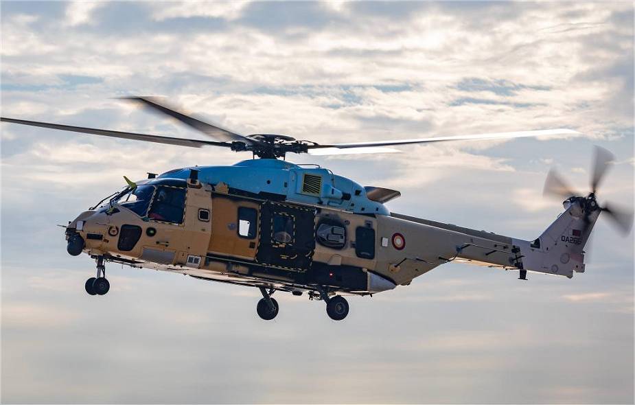 Airbus Helicopters conducts first flight with Qatari NH90 TTH Tactical ...