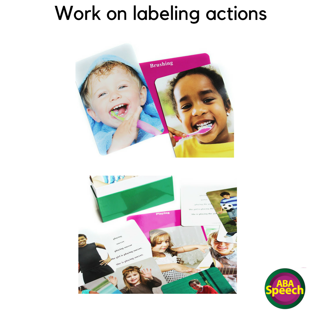 Expressive language skills- labeling - ABA Speech