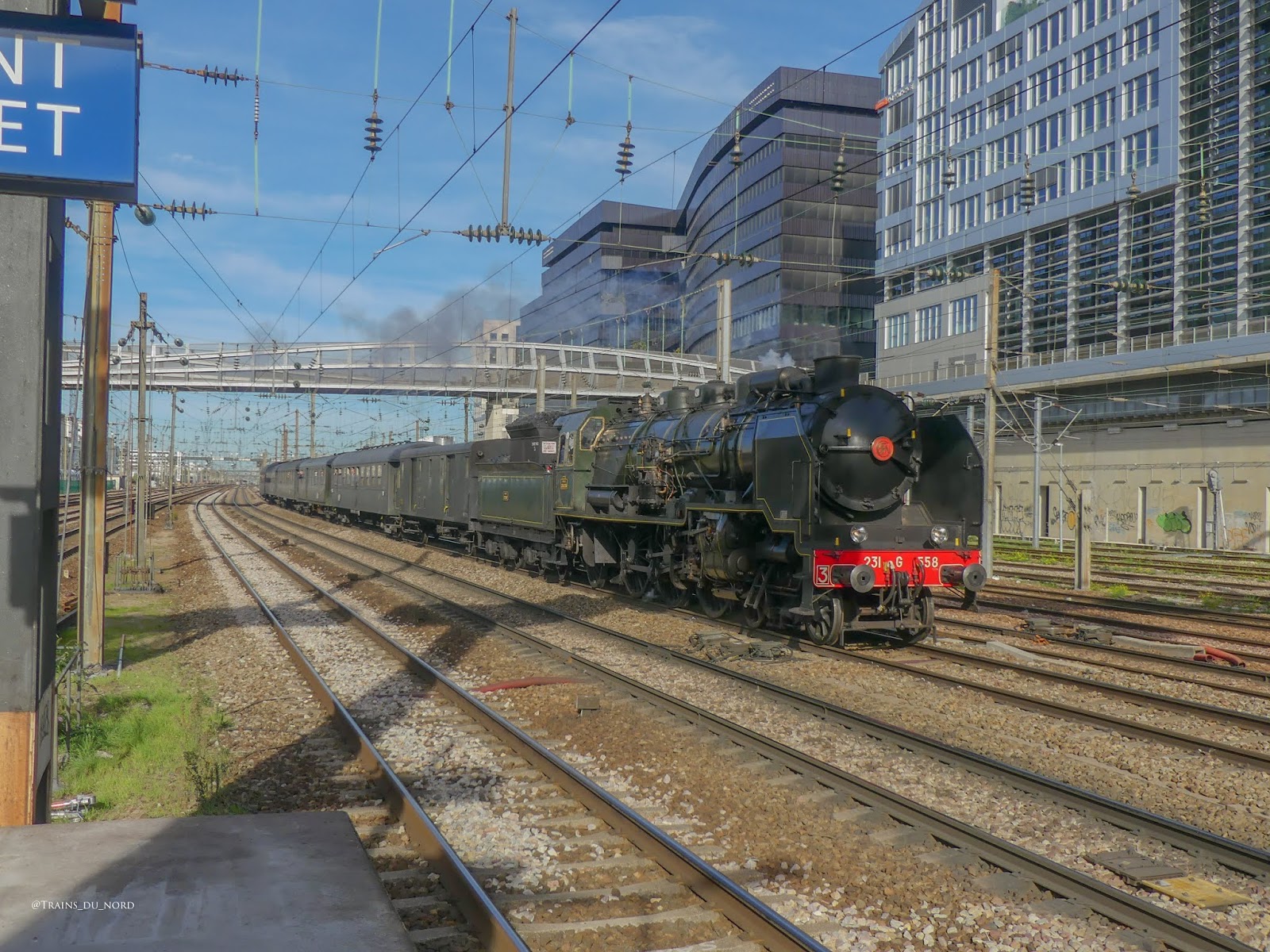 LA PASSION DU TRAIN: 231 G 558 et BB 17016