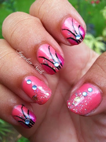 Grazie Kass' l'Armoire: Nail art : Reproduction Bianca Friedrich