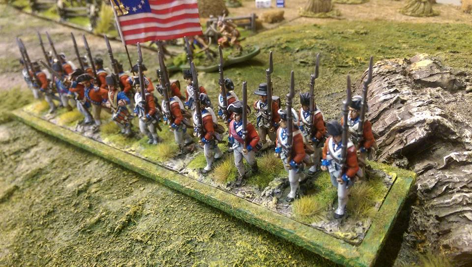 Flintlock and tomahawk: 40mm American War of Independence