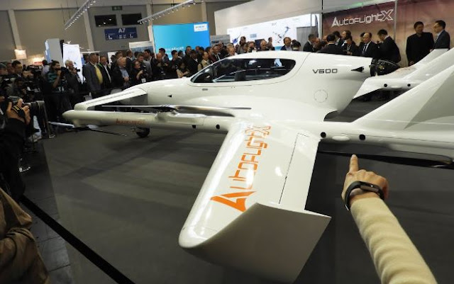 AutoFlightX V600 eVTOL Aircraft Concept and Specifications - Aircraft ...