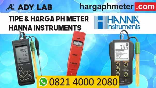 Harga pH Meter Hanna Instruments - harga.club: Harga Tangki, Pasir Silika, Silica Gel, Karbon ...