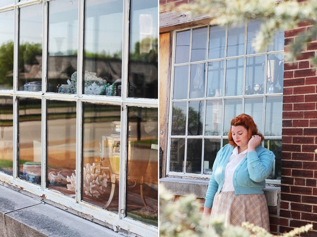 Outfit: Goldsmith Shop / Va-Voom Vintage | Vintage Fashion, Hair ...