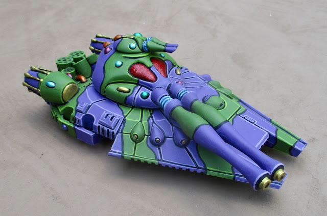 Tim's Miniature Wargaming Blog: Eldar Tempest Heavy Grav Tank