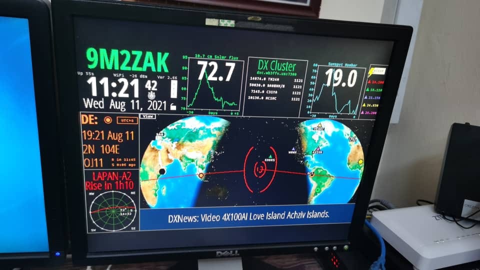 Disinilah aku kumpulkan segalanya...: How to setup Hamclock : Raspberry ...
