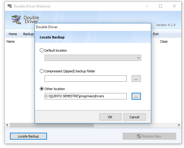 Cómo usar double driver.