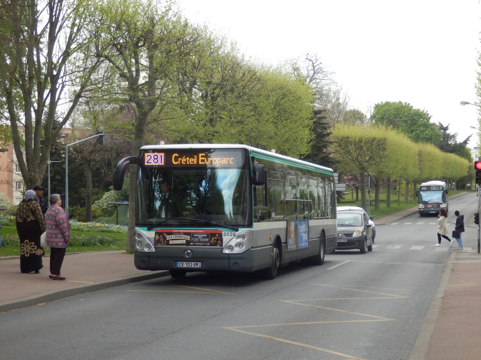 La ligne de bus RATP 281 (Créteil) devient une ligne 100 % équipée de ...