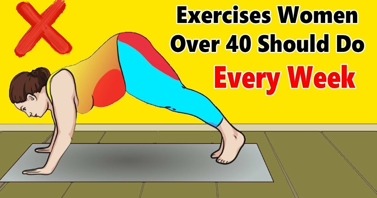 8 Exercises For Women Over 40 To Look Younger