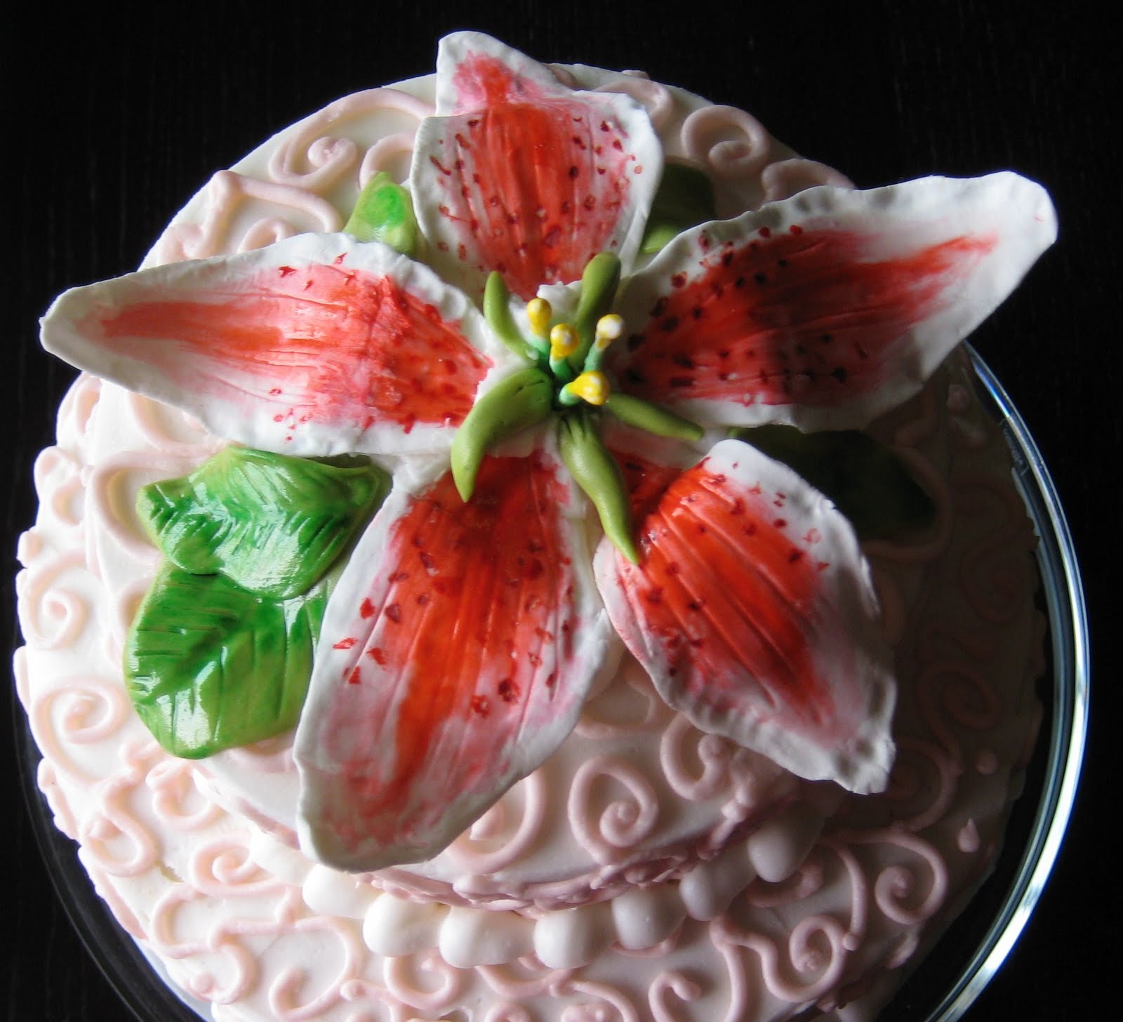 Custom Cakes by Julie: Lily Cake