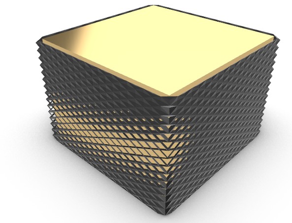 Grasshopper練習-Diamond Pattern Facade