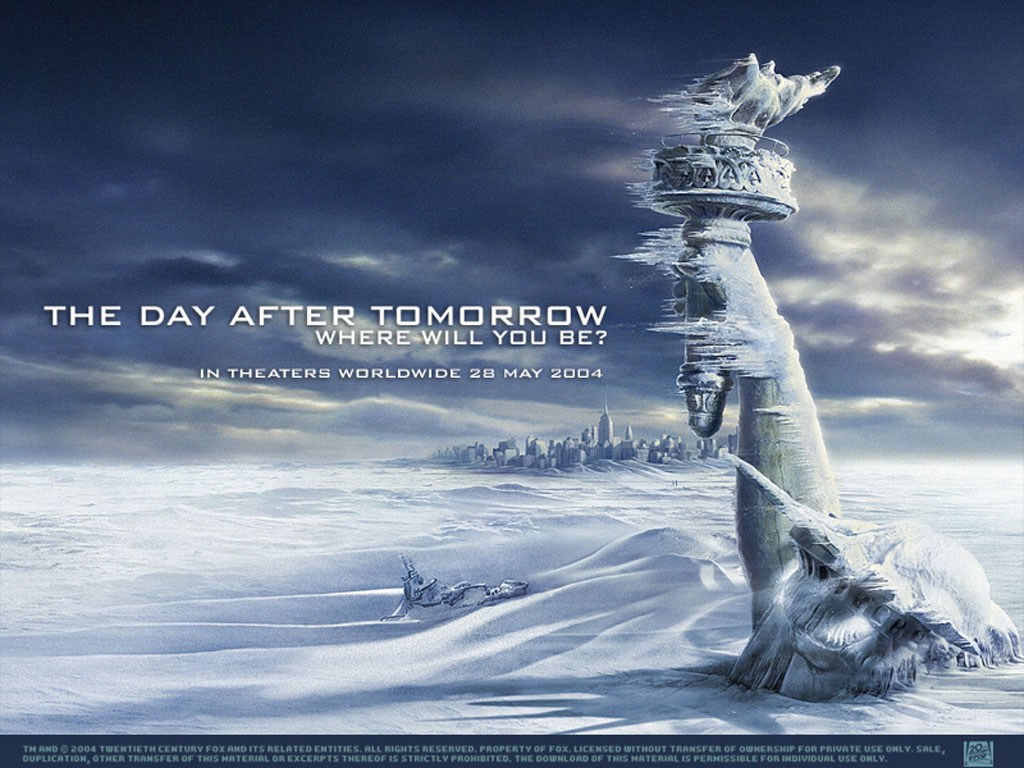The day after tomorrow and great expectations