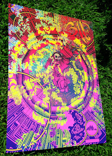 INSIDE THE ROCK POSTER FRAME BLOG: James Flames 311 Austin Poster Release