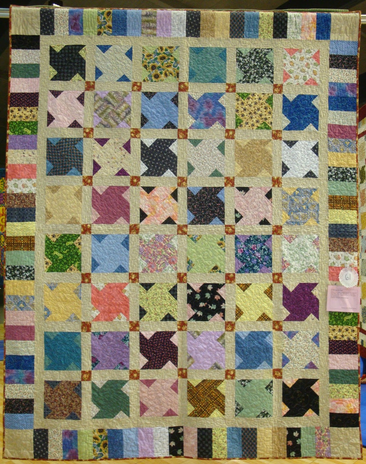 FABRIC THERAPY: Local eye candy...The Batting Brigade Quilt Show