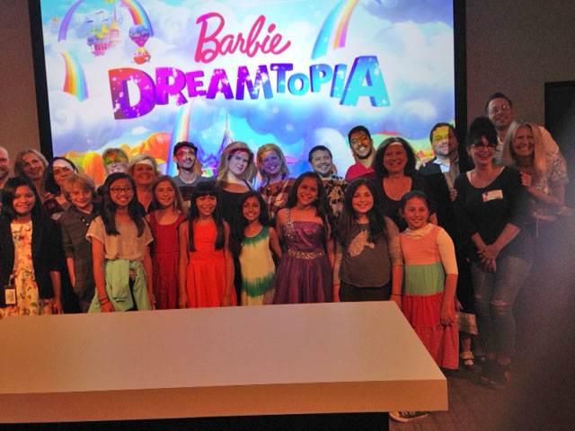 donna grillo: Barbie Dreamtopia Cast and Crew Screening
