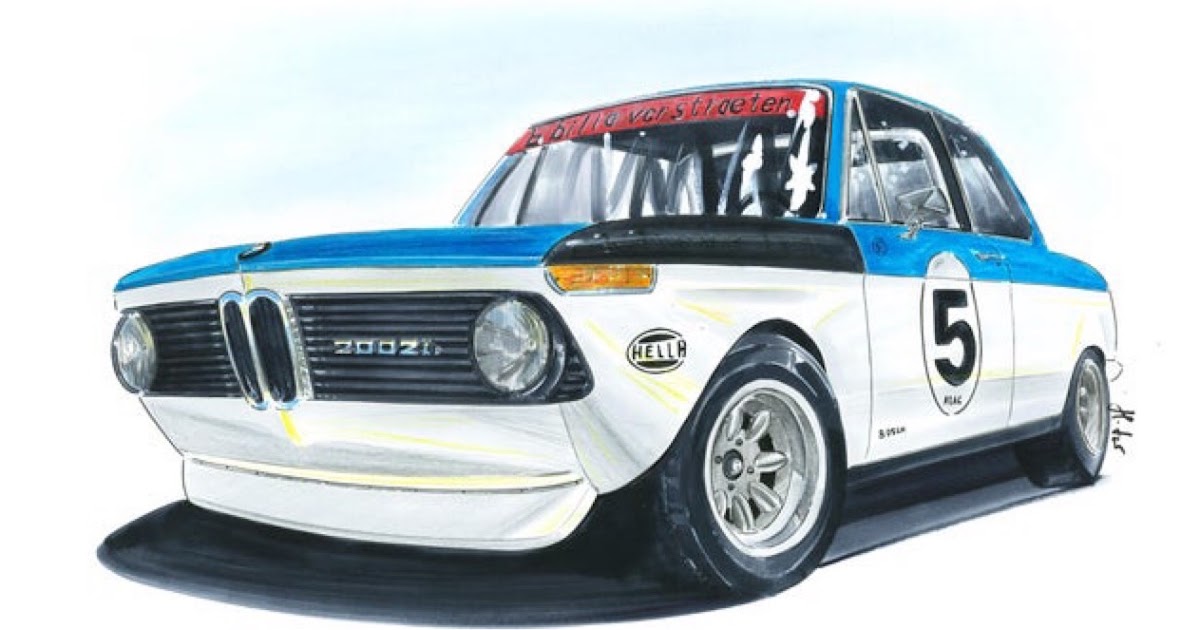 Beemer Lab: Awesome 2002 Ti race-car artwork by Lebor