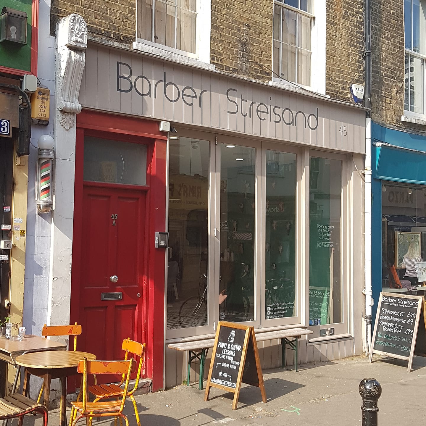 The Ham and Egger Files: Barber Streisand in Exmouth Market, London