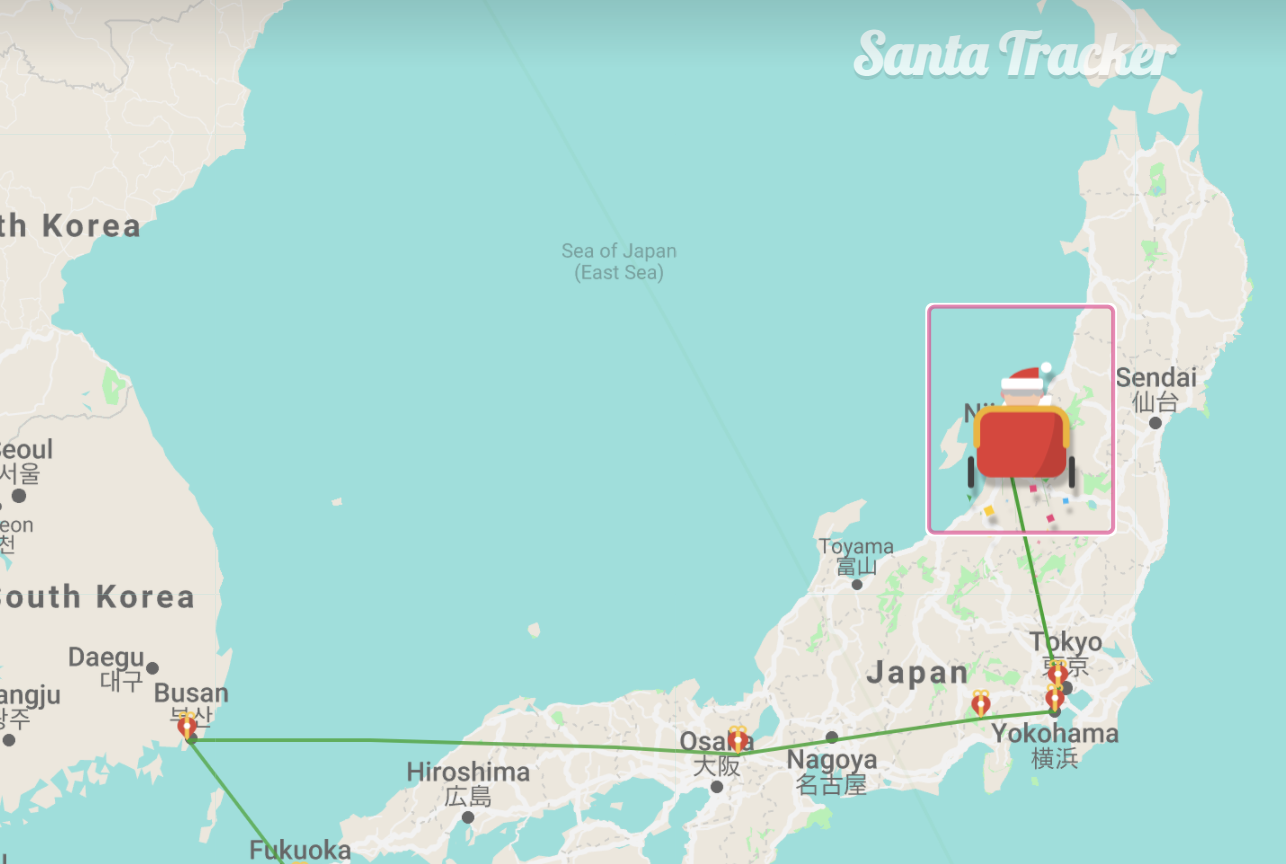 The Library Voice: Follow Santa Around The World Today With Santa ...