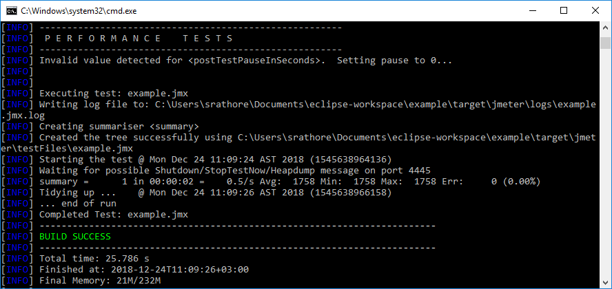 JMeter on the Fly: Running JMeter Script from Eclipse in Maven project