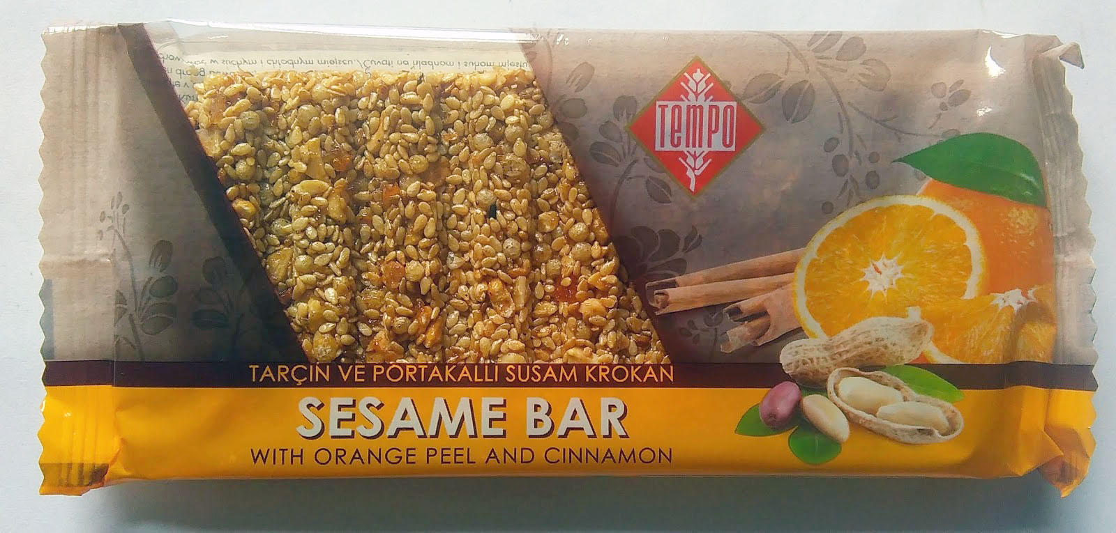 SMACZNE I WEGAŃSKIE: BATON SESAME CRACKER Tempo