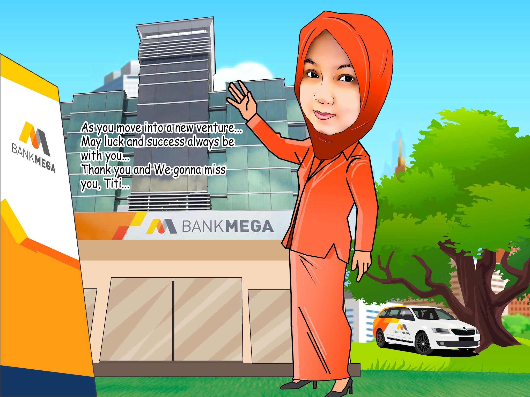 jasa karikatur murah: Karikatur Perempuan Indonesia