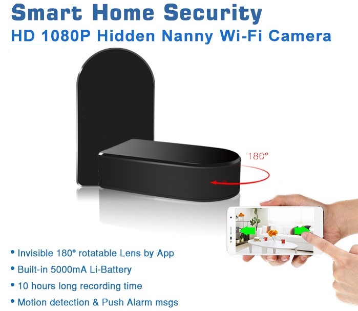 Spy Camera Hidden Camera wifi pinhole Mini Gps Tracker audio recorder ...