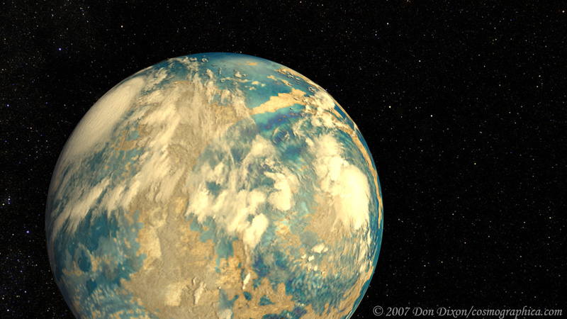 Planet Gliese 581d Dipastikan Layak Huni