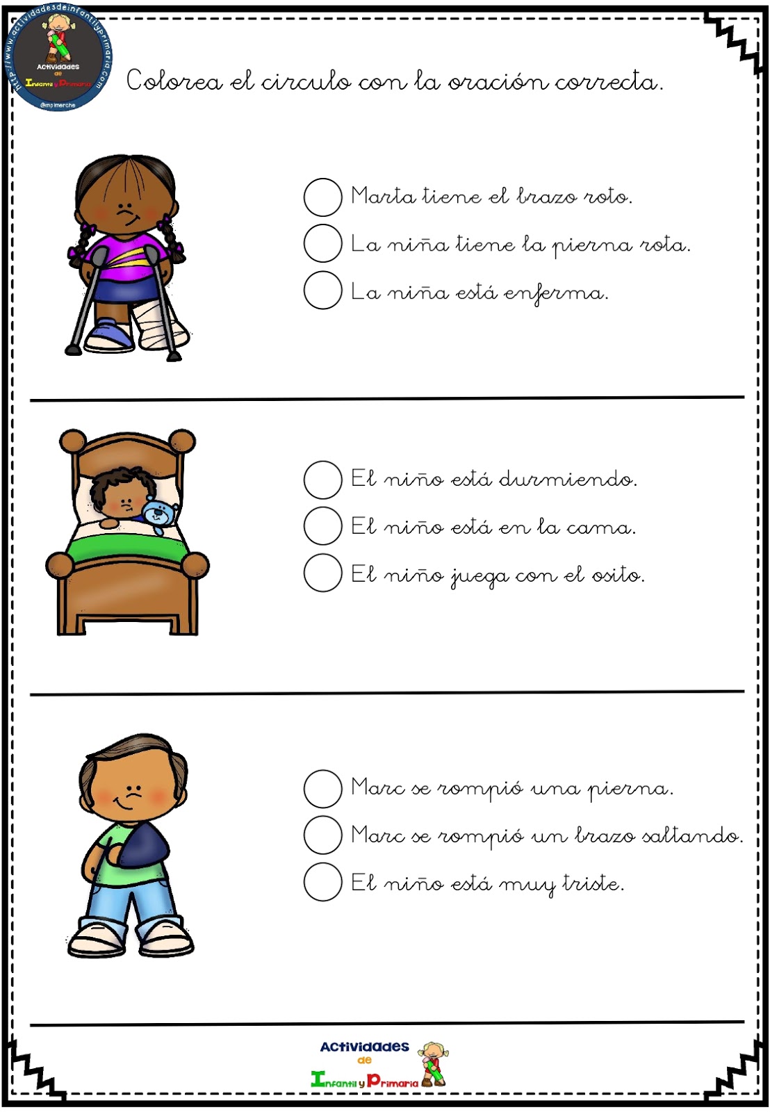 COMPRENSIÓN DE ORACIONES