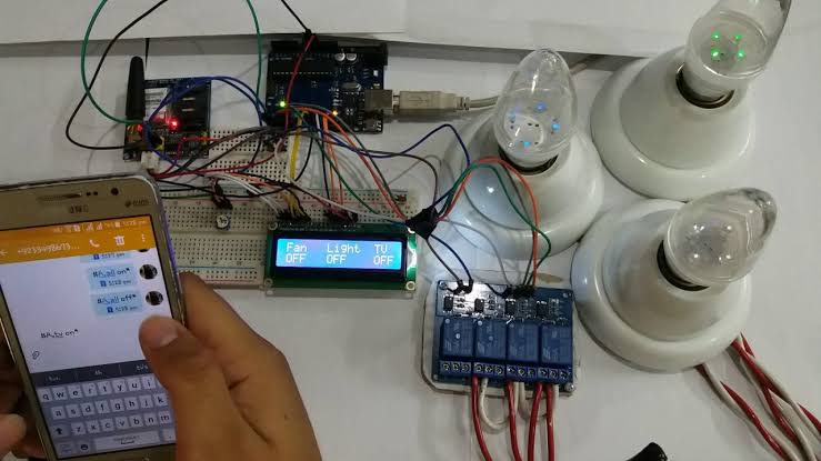 GSM & Arduino based Home Automation using SMS - tutorial and code GSM & Arduino based Home Automation using SMS - tutorial and code